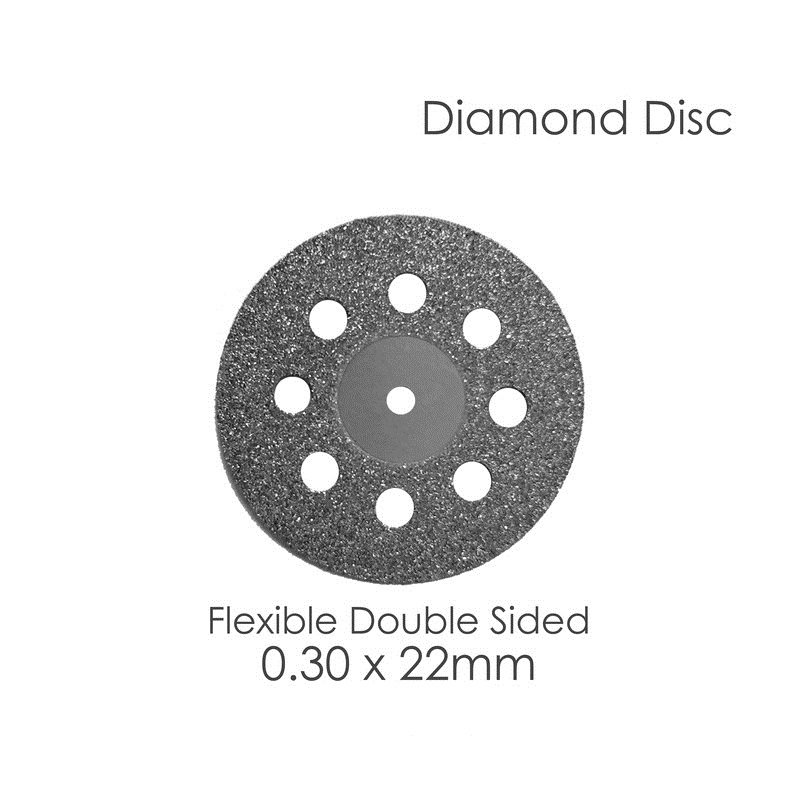 #06 Diamond Disc Flexible Double Sided .30 x 22mm
