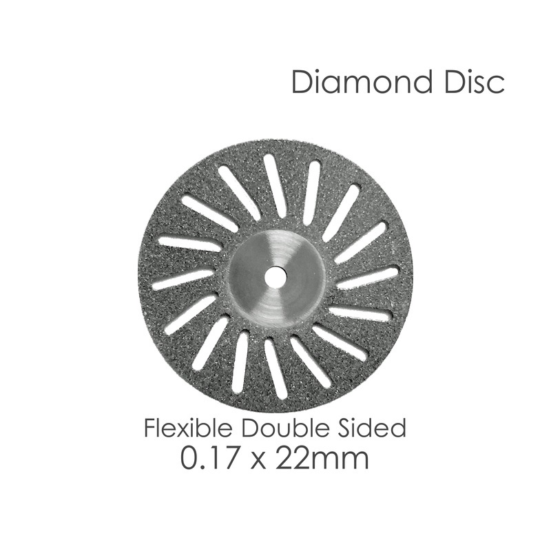 #08 Diamond Disc Flexible Double Sided .17 x 22mm ...