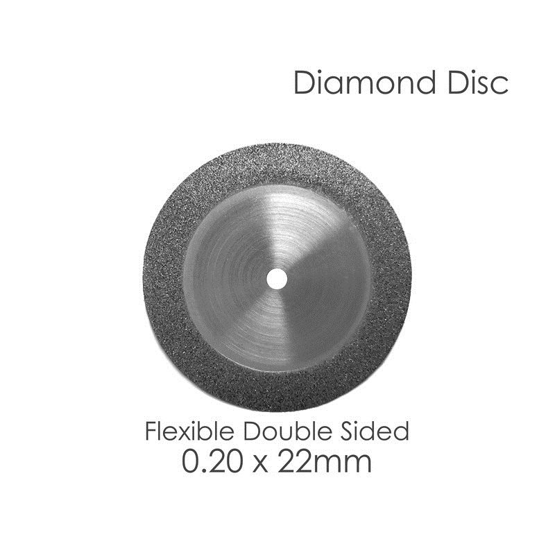 #03 Diamond Disc Flex Double Sided .25 x 22mm - devinedentalsupplies.com