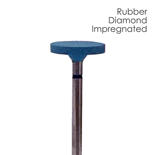 Zirconia Rubber Diamond Impregnated Polishers Wheel Coarse