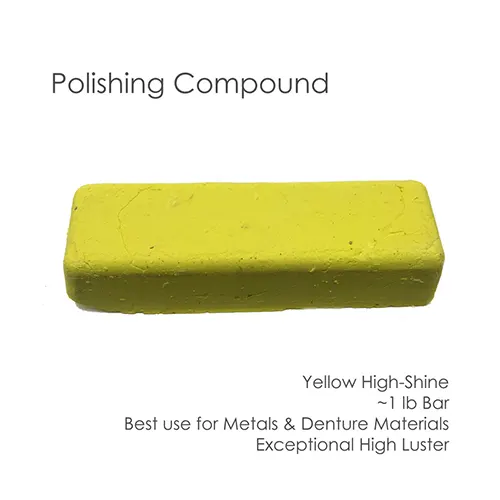 Polishing Compound Yellow High-Shine 1 LB - devinedentalsupplies.com